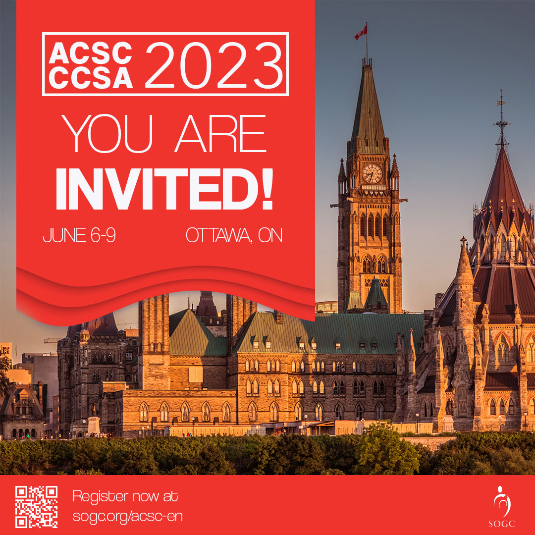 ACSC 2023: Don’t miss the deadline for the SOGC hotel rate!